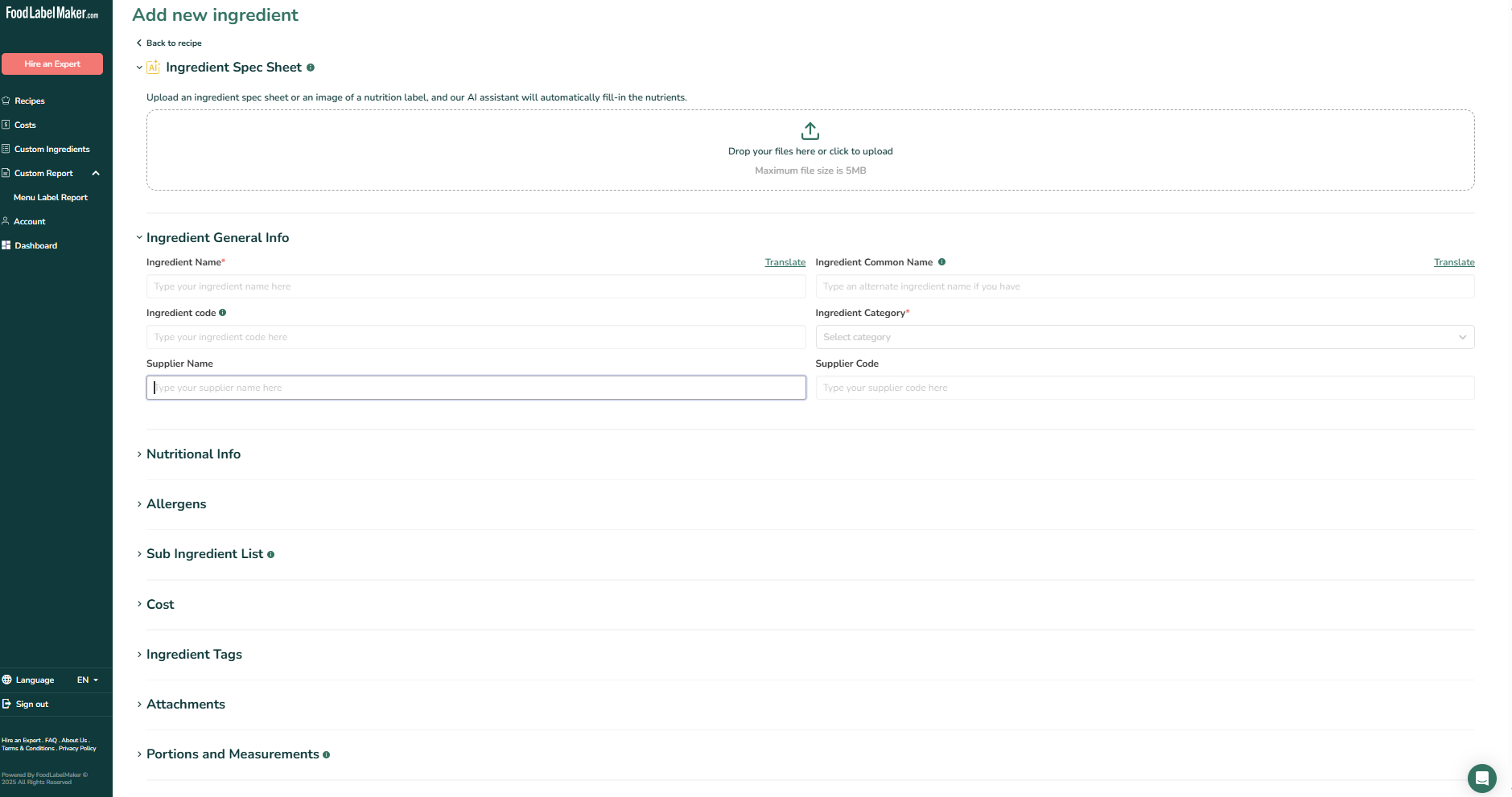 Food Label Maker Pricing, Alternatives & More 2025 | Capterra