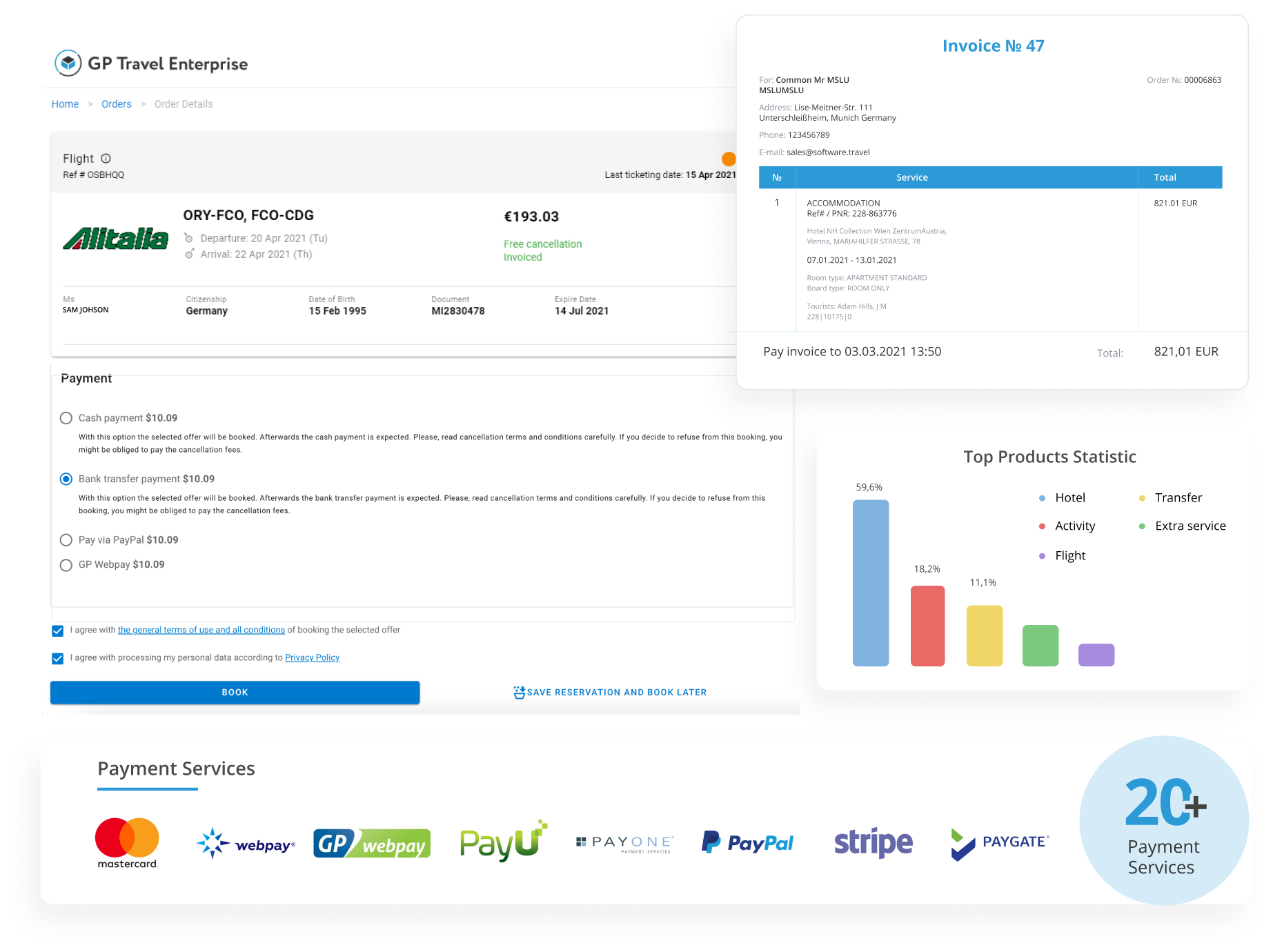 GP Travel Enterprise Price, Features, Reviews & Ratings - Capterra India