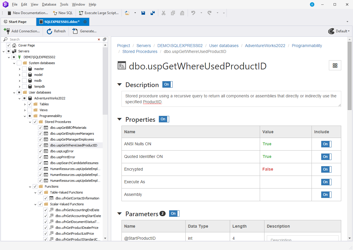 dbForge Documenter for SQL Server Pricing, Alternatives & More 2025 ...