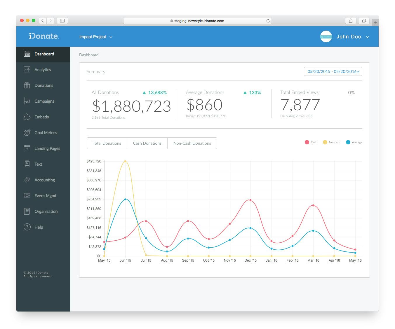 iDonate Software - 2022 Reviews, Pricing & Demo