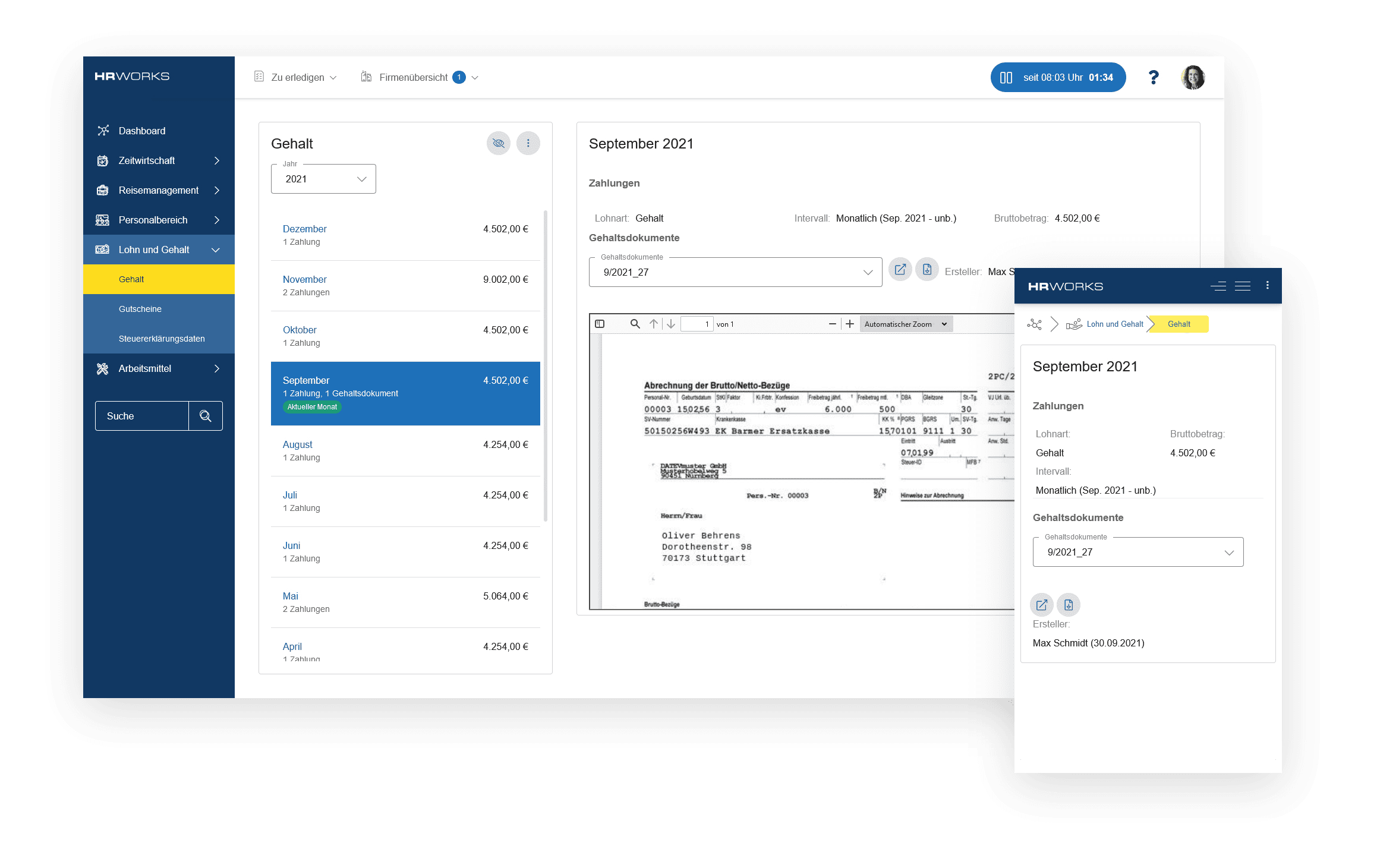 HRworks Pricing, Reviews & Features - Capterra New Zealand 2023