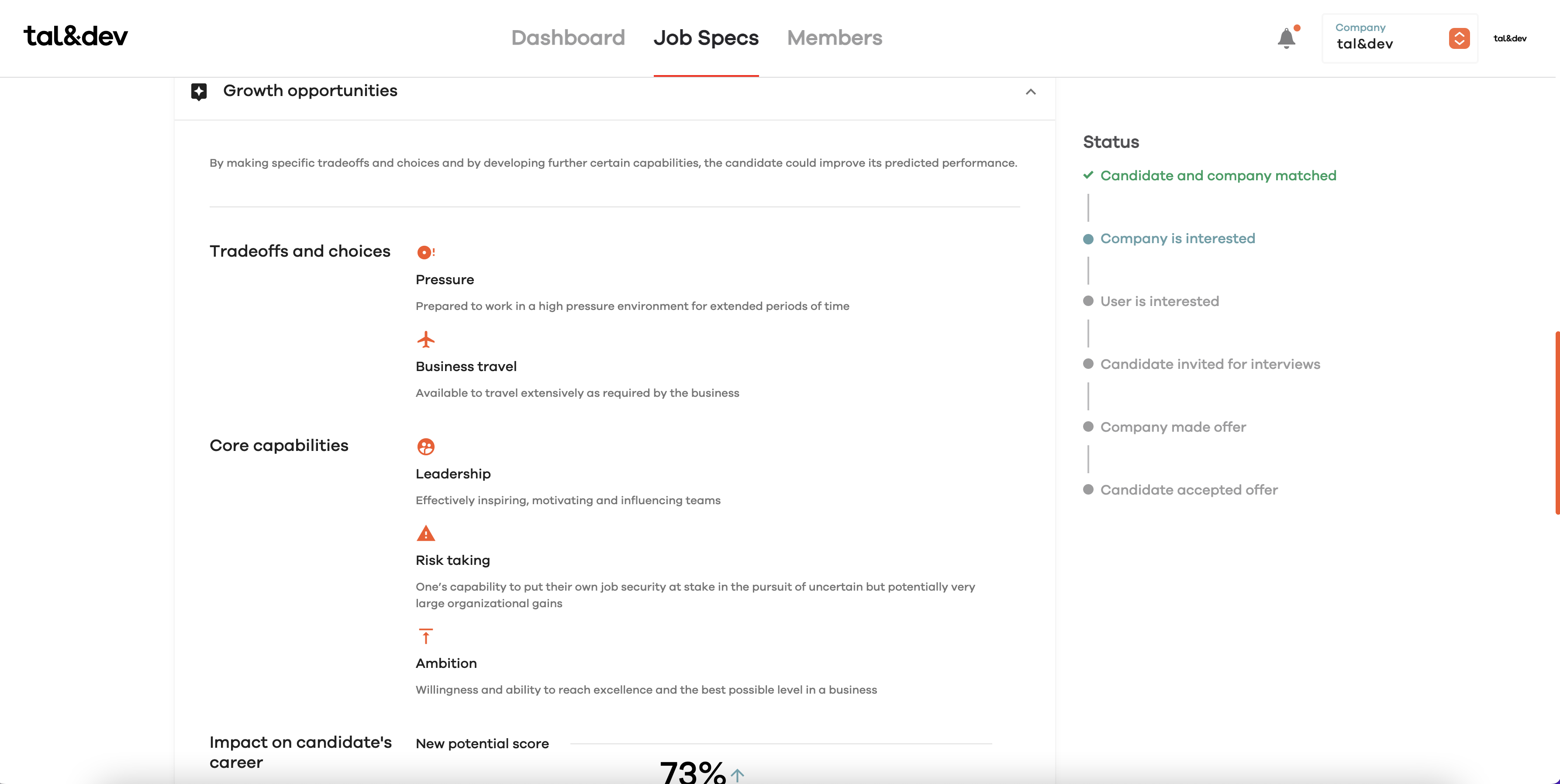 tal&dev Cost & Reviews - Capterra Australia 2025