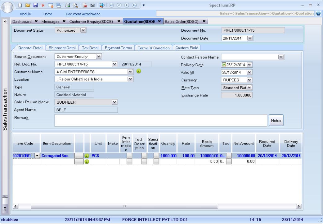 Spectrum ERP Pricing, Alternatives & More 2025 | Capterra