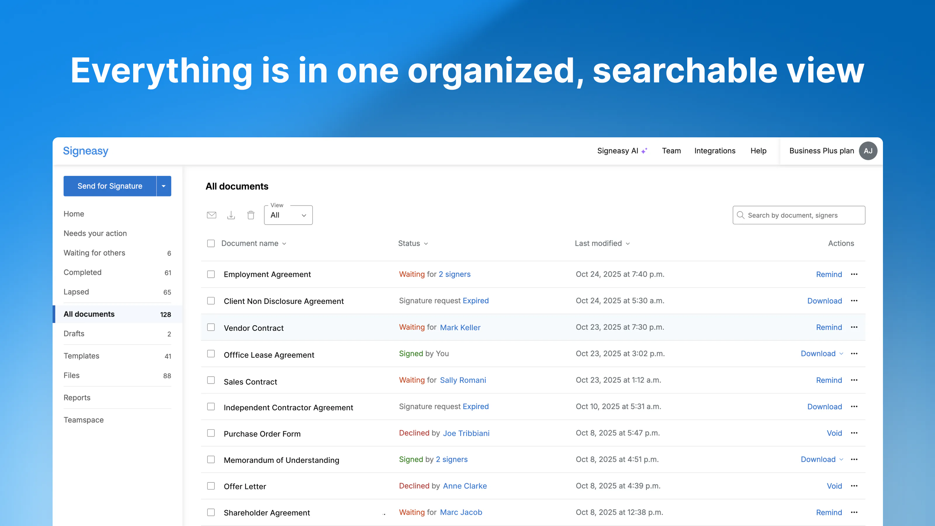 Signeasy Pricing, Reviews & Features - Capterra Canada 2026