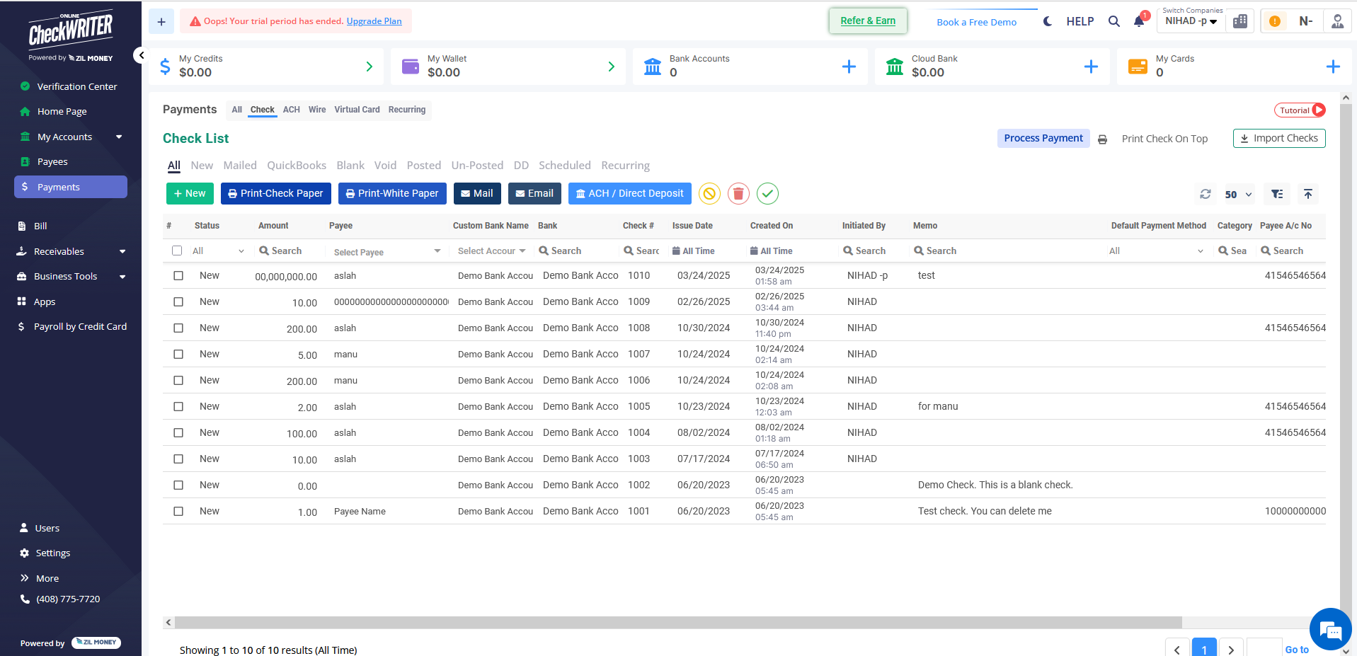 Online Check Writer Pricing, Alternatives & More 2025 | Capterra