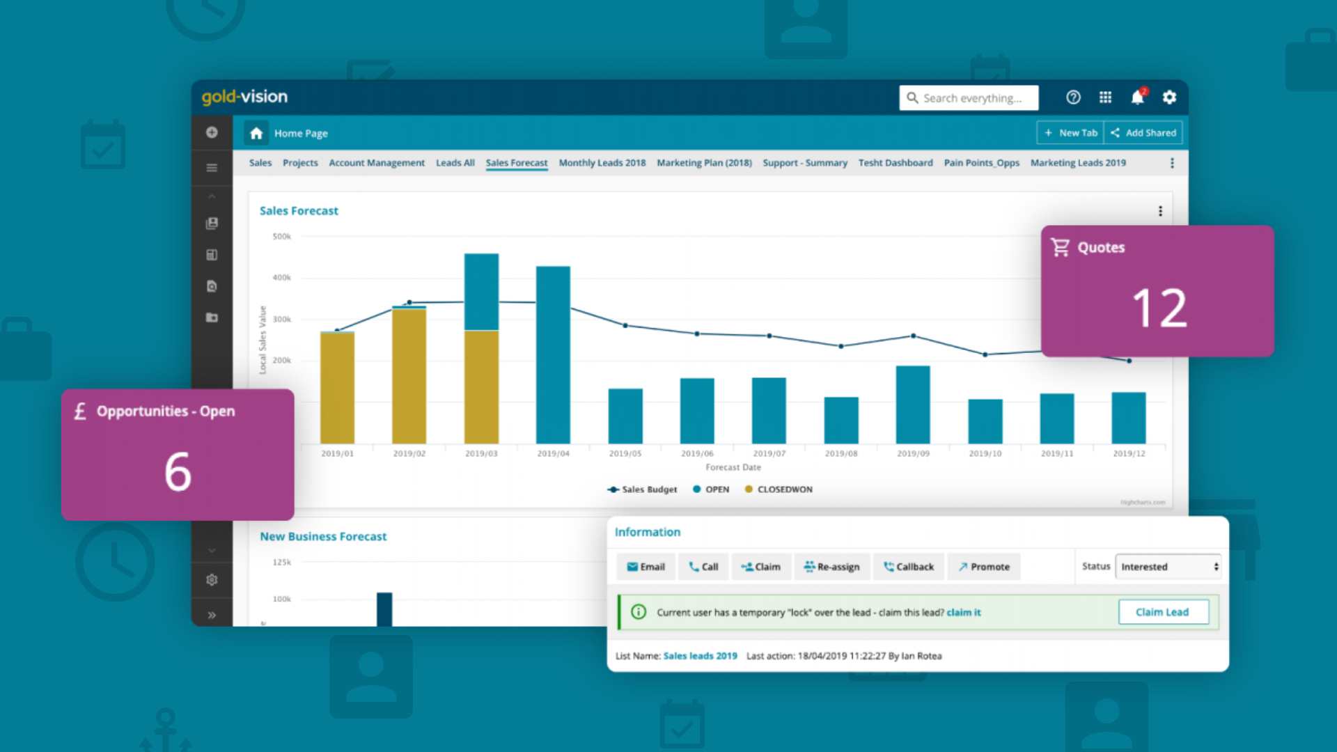 Gold-Vision CRM Software - 2024 Reviews, Pricing & Demo