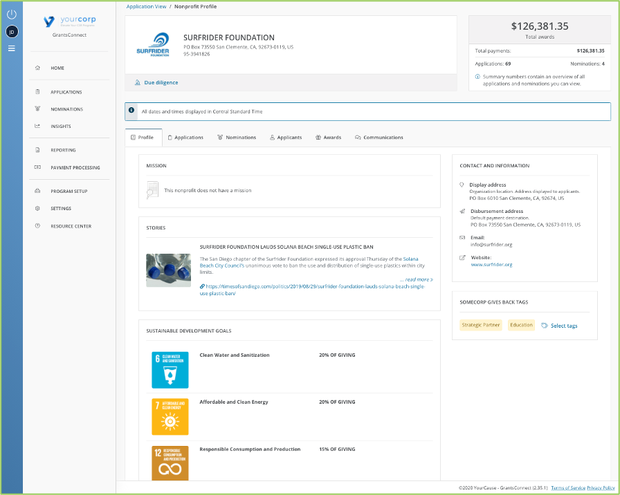 YourCause GrantsConnect Pricing, Alternatives & More 2025 | Capterra