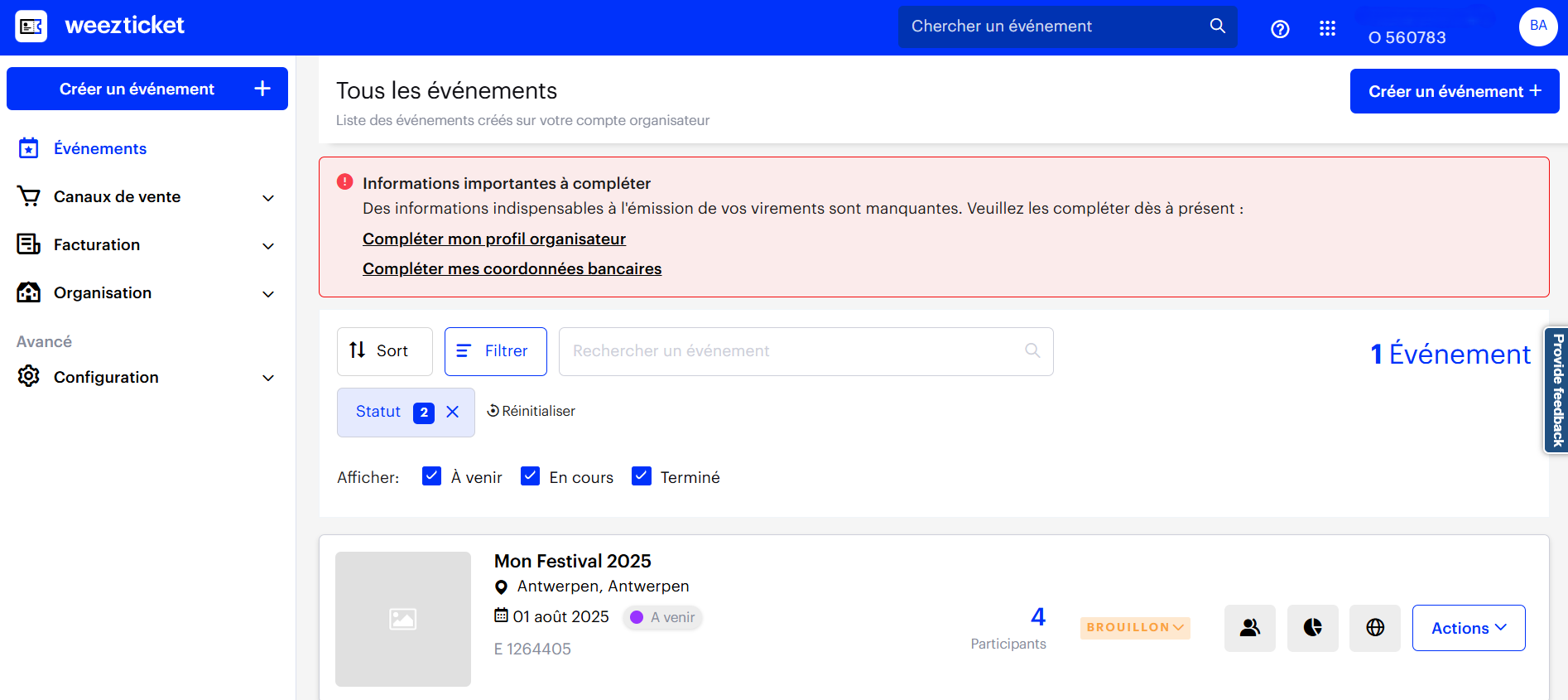 Weezevent - Prix, tarif, abonnement et avis | GetApp France 2025