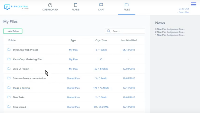 PlanCentral - Prix, tarif, abonnement et avis | GetApp France 2025