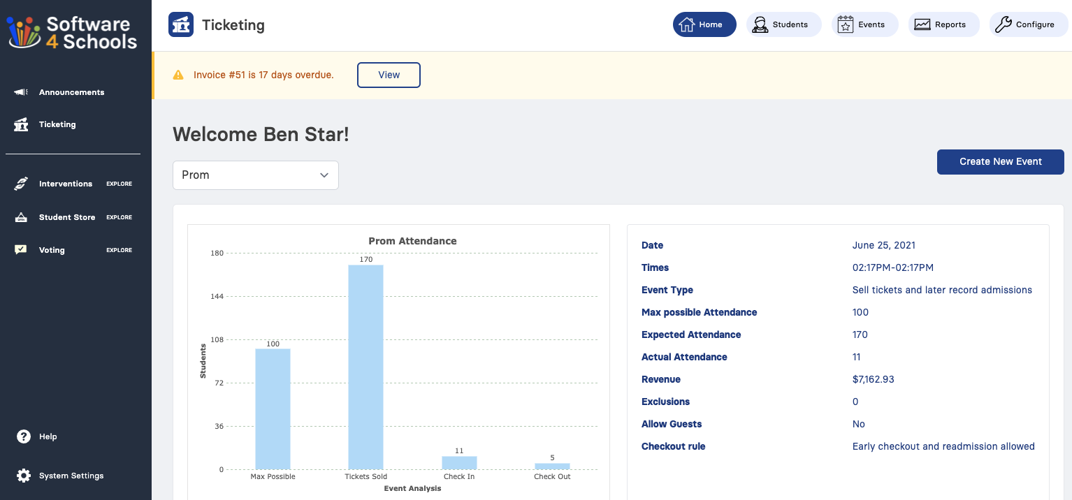 Ticketing 4 Schools Reviews, Cost & Features | GetApp Australia 2025