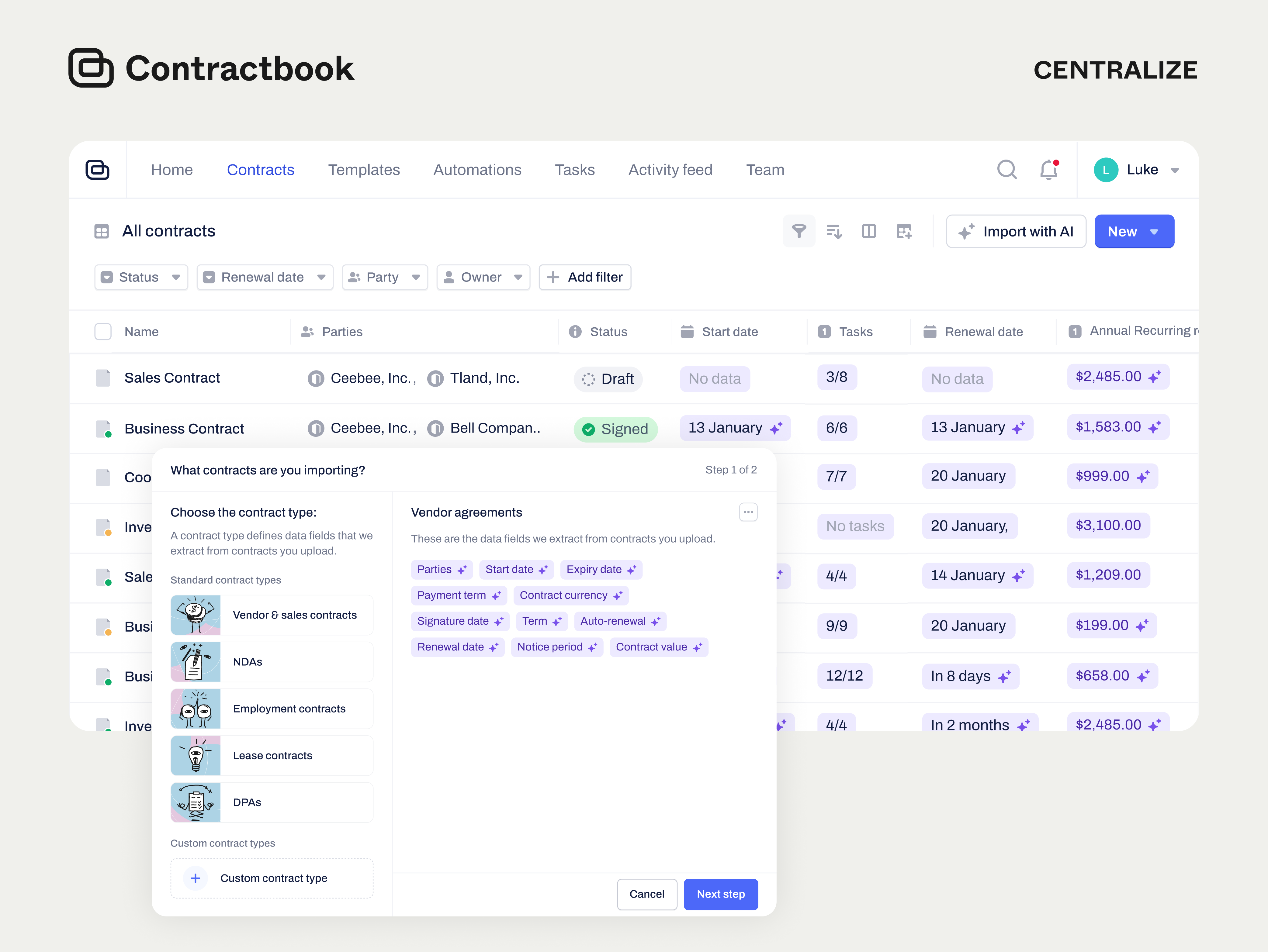 Contractbook Software Pricing, Alternatives & More 2025 | Capterra