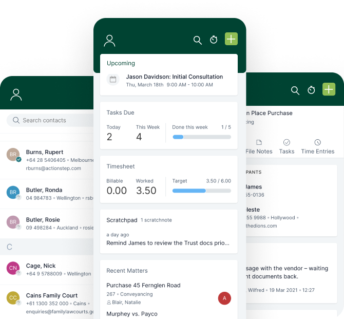 Actionstep Software - 2025 Reviews, Pricing & Demo