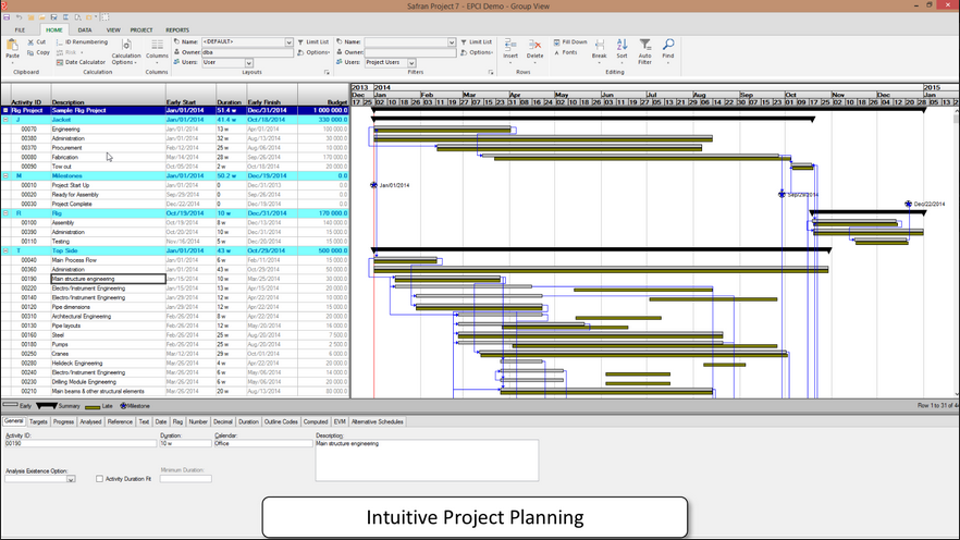 Safran Project Software - 2024 Reviews, Pricing & Demo