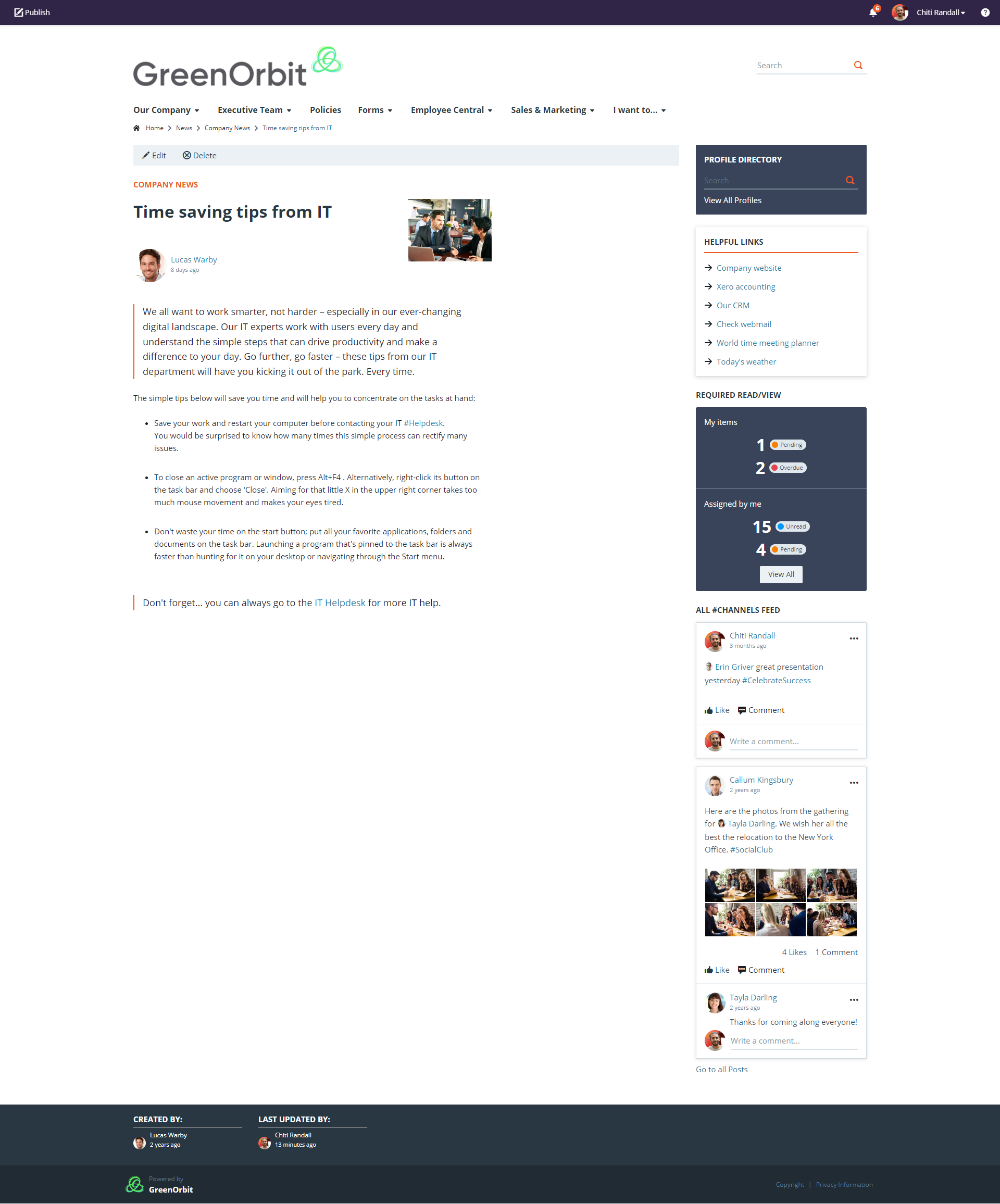 GreenOrbit Software - 2024 Reviews, Pricing & Demo