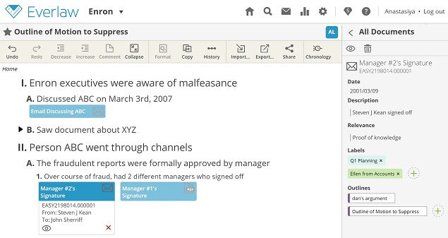 Everlaw Software - 2025 Reviews, Pricing & Demo