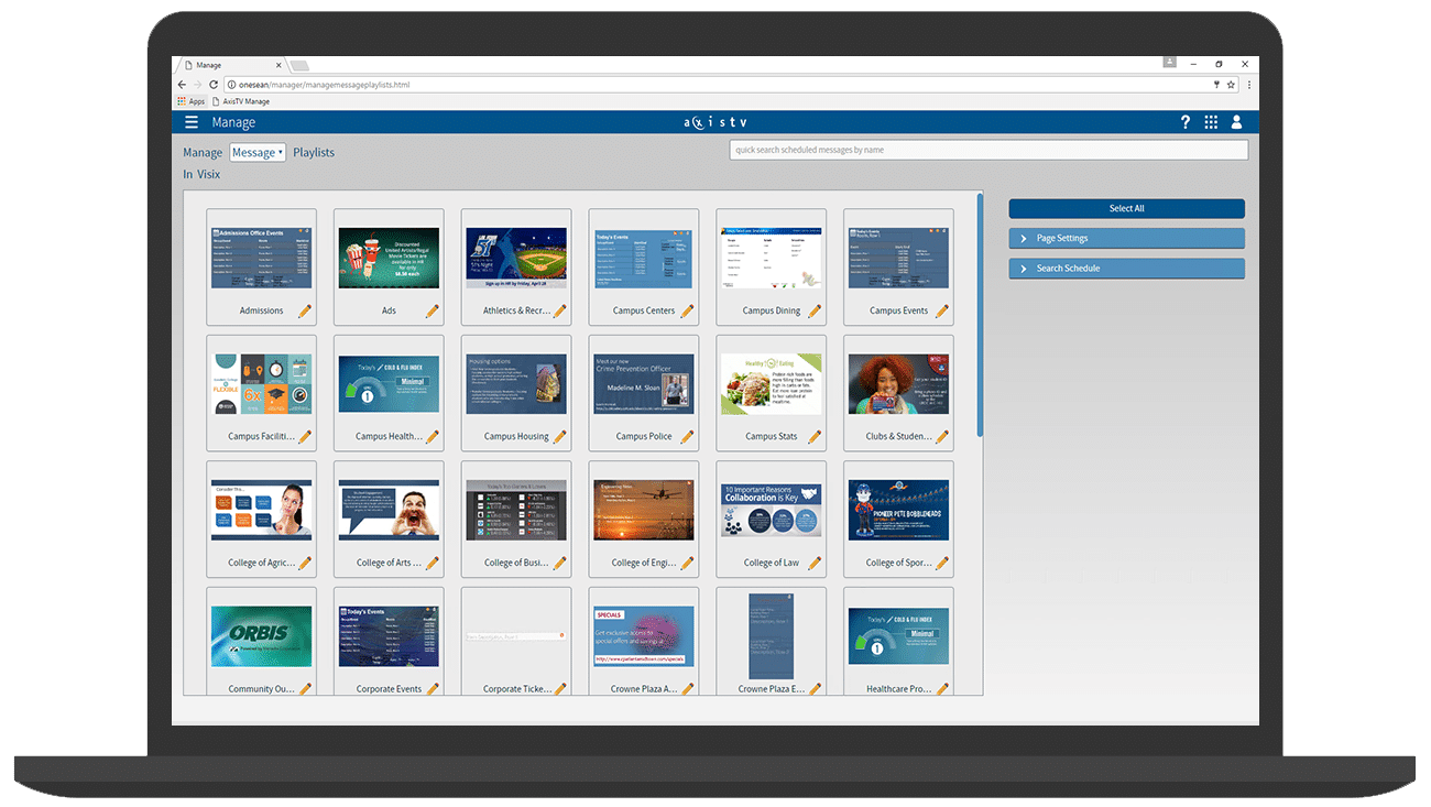 AxisTV Signage Suite Software - 2022 Reviews, Pricing & Demo