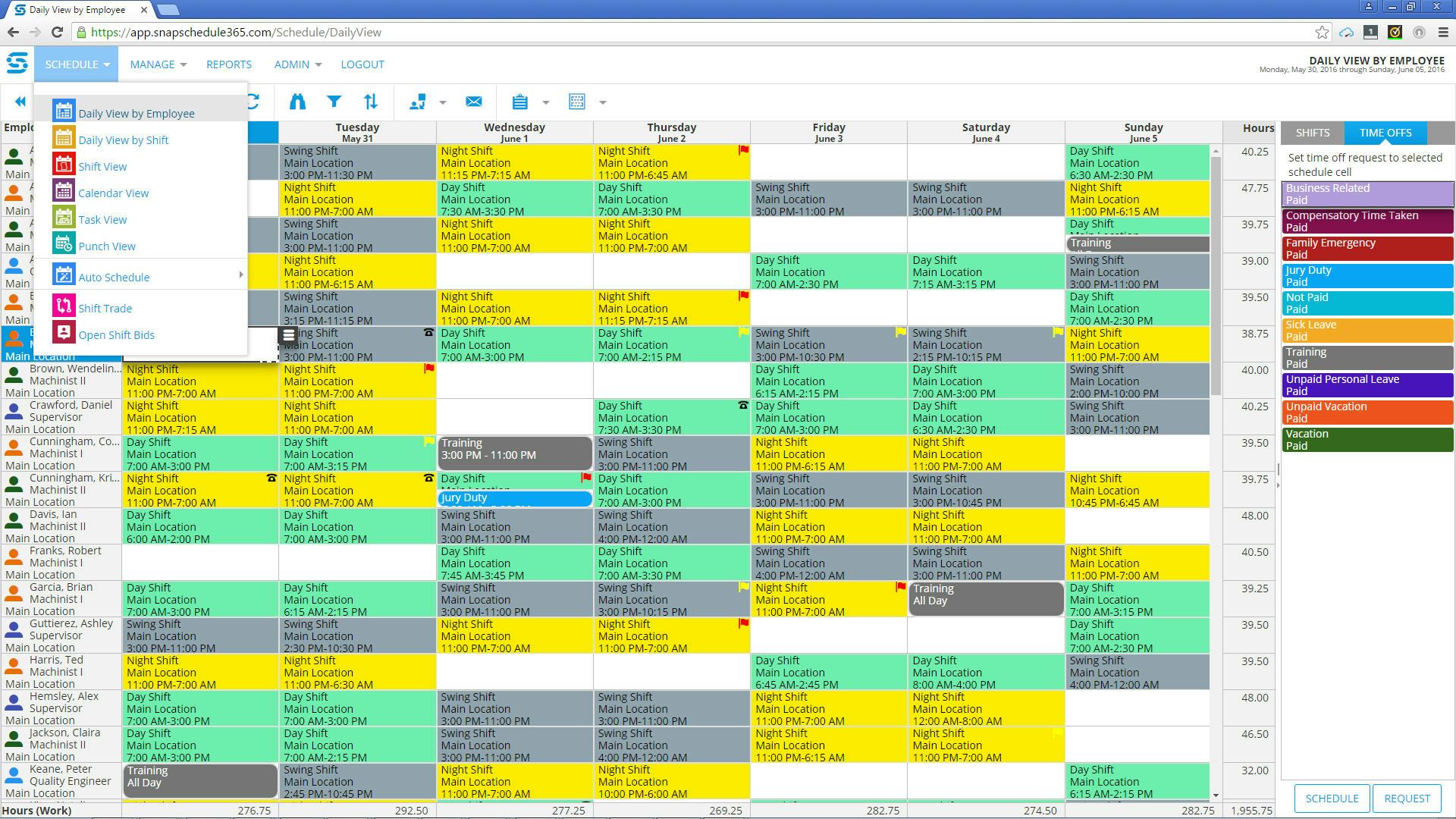Snap Schedule | Reviews, Pricing & Demos - SoftwareAdvice IE