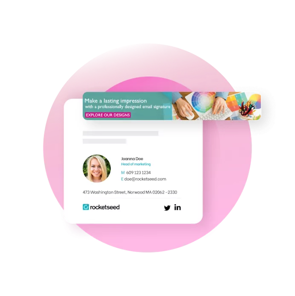 Rocketseed Email Signatures Reviews, Demo & Pricing - 2022