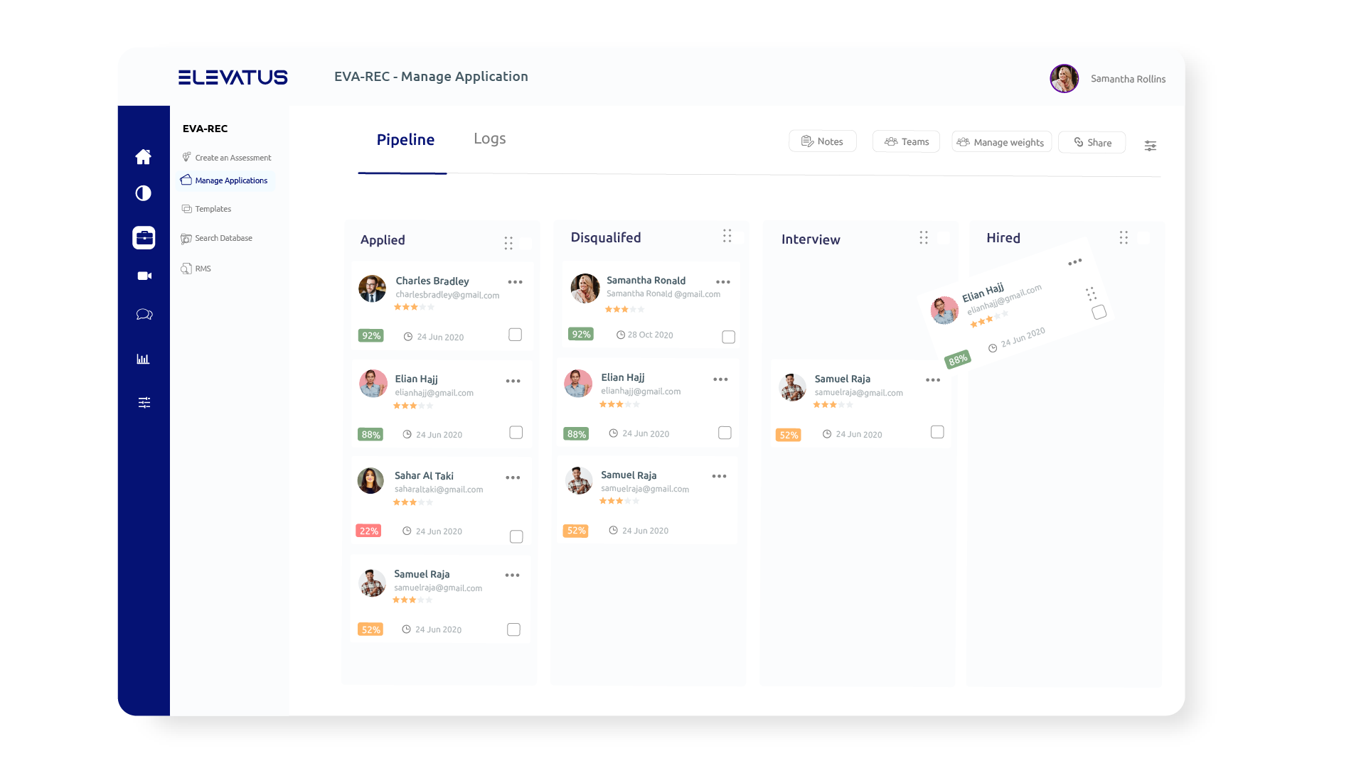 EVA-REC Software - 2022 Reviews, Pricing & Demo