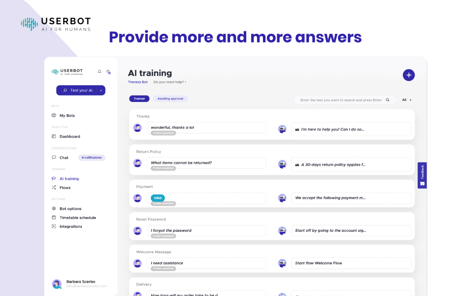 Userbot - Opiniones, precios y características - Capterra España 2025