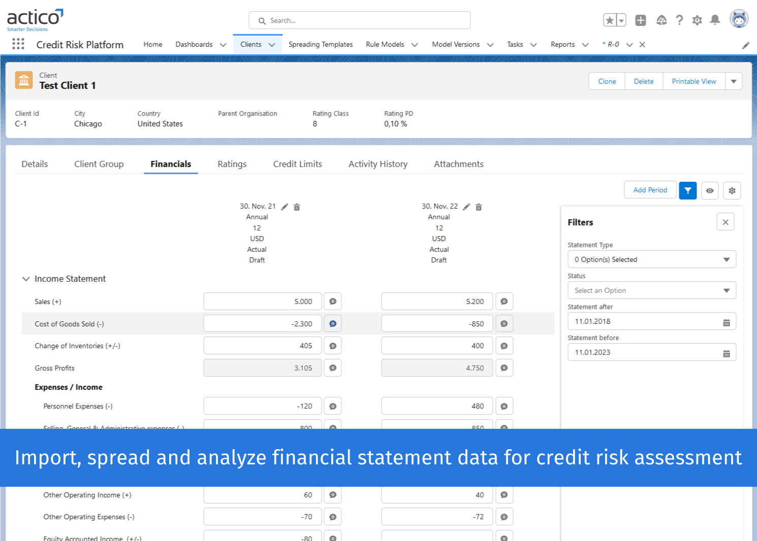 ACTICO Credit Risk Platform Software Reviews, Demo & Pricing - 2024