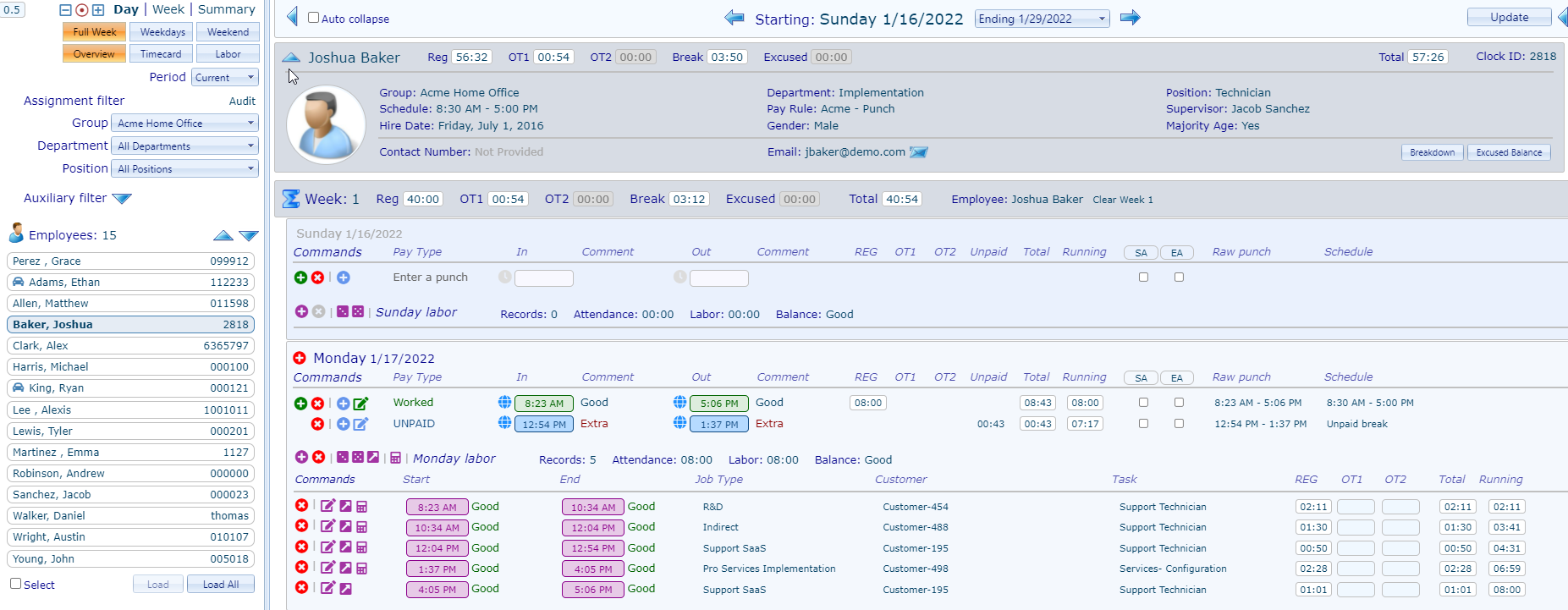 Journyx Time and Attendance Software - 2025 Reviews, Pricing & Demo