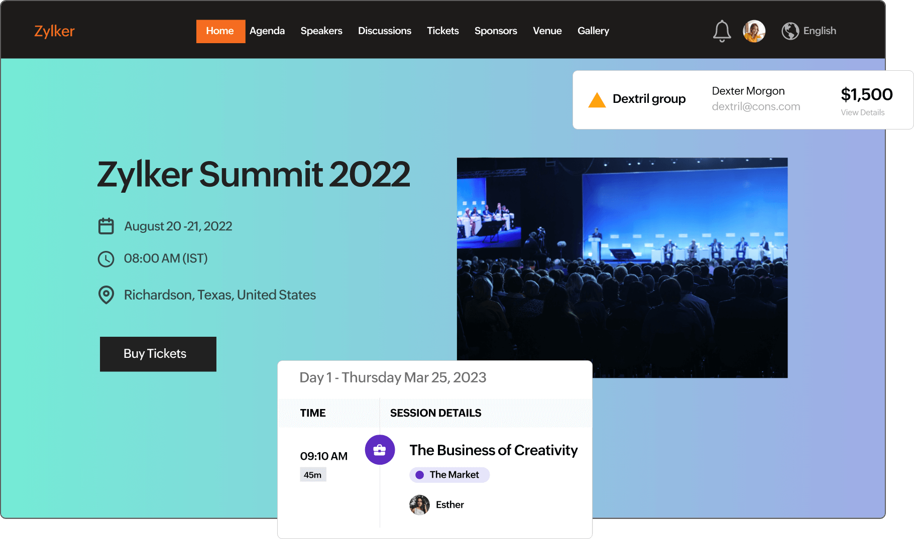 Zoho Backstage Software - 2023 Reviews, Pricing & Demo