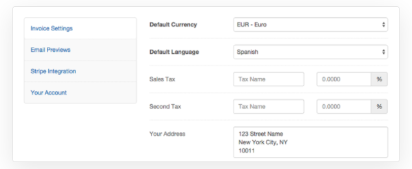 Simple Invoices - Prix, tarif, abonnement et avis | GetApp France 2024
