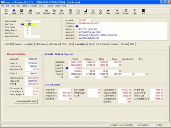 COBRA Contractors Software Reviews, Demo & Pricing - 2022