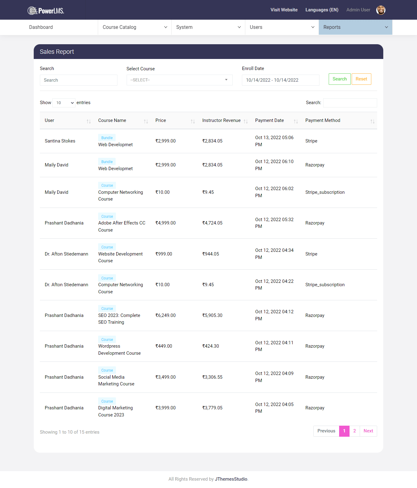 PowerLMS Software Reviews, Demo & Pricing - 2024
