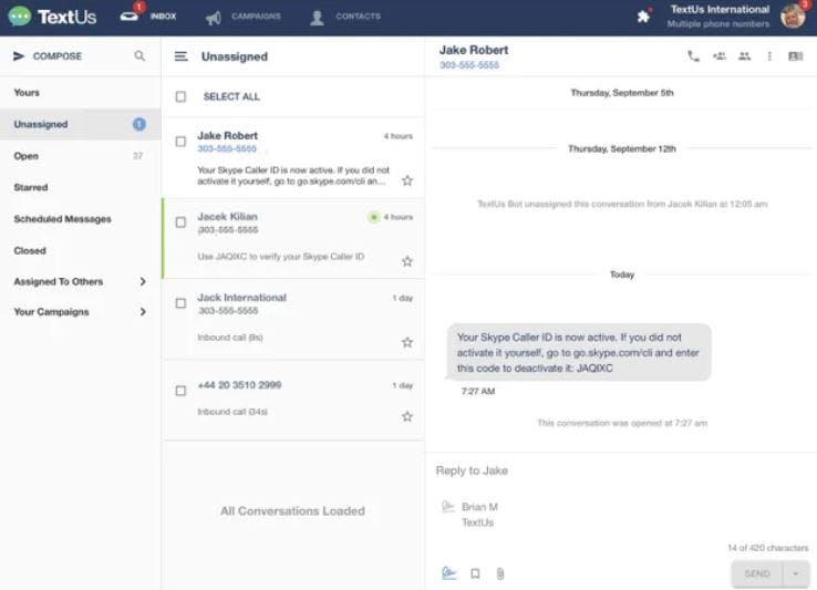 TextUs Software - 2025 Reviews, Pricing & Demo