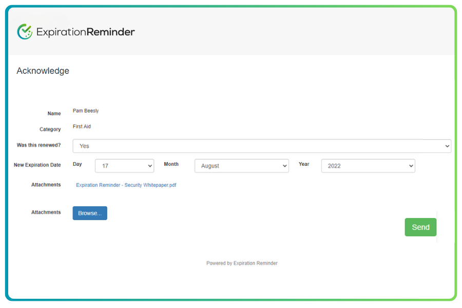 Expiration Reminder - Opiniones, precios y características - Capterra ...