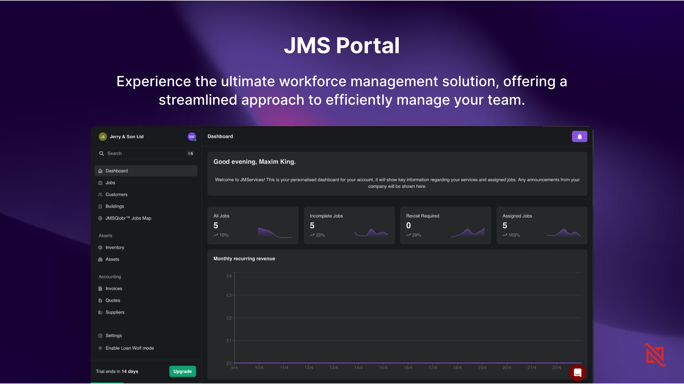 JMServices Job System Pro Software - 2025 Reviews, Pricing & Demo