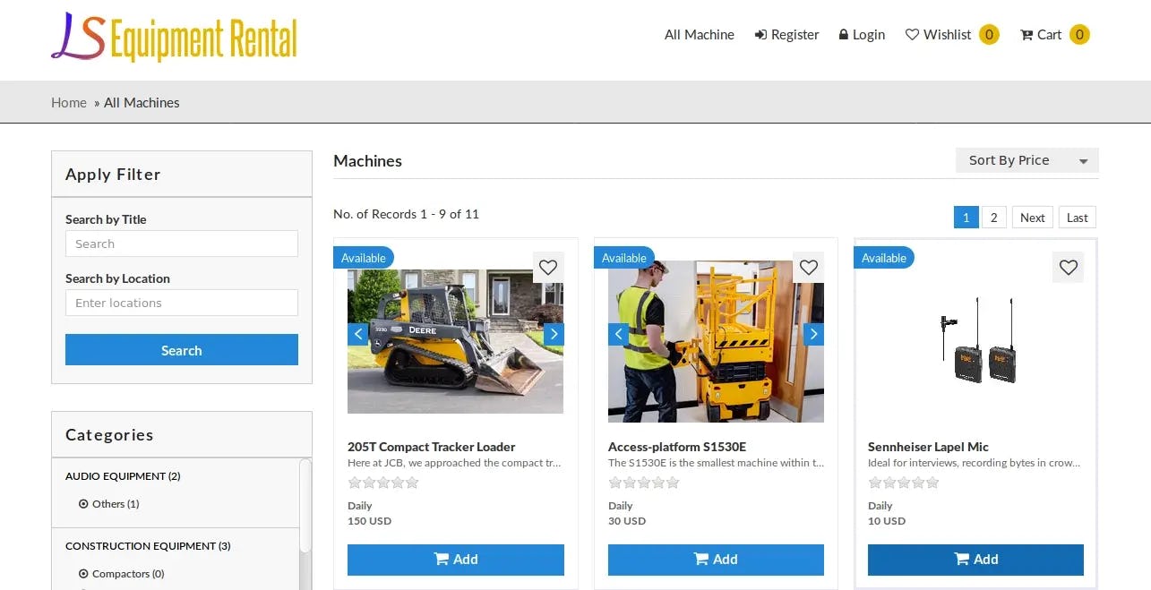 Equipment Rental | Reviews, Pricing & Demos - SoftwareAdvice NZ