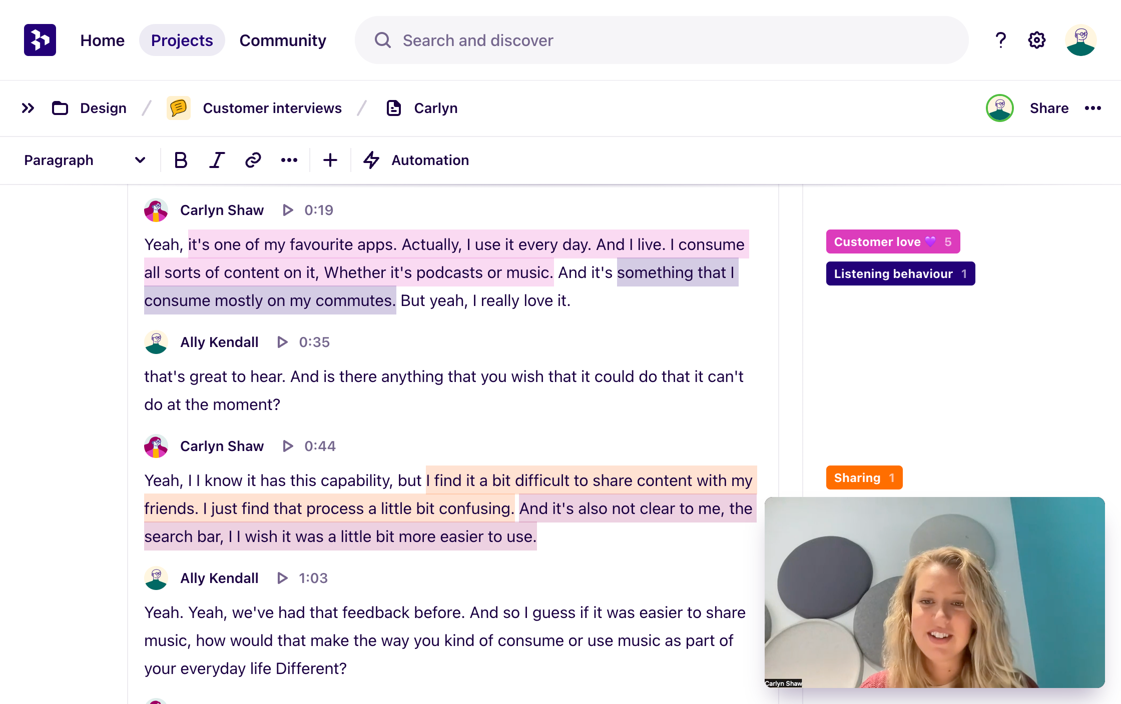 Dovetail: precios, funciones y opiniones | GetApp Chile 2024