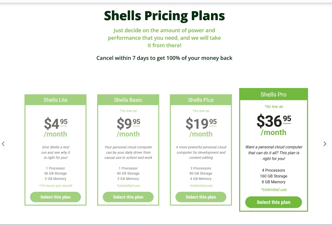 Shells Pricing, Alternatives & More 2022 - Capterra