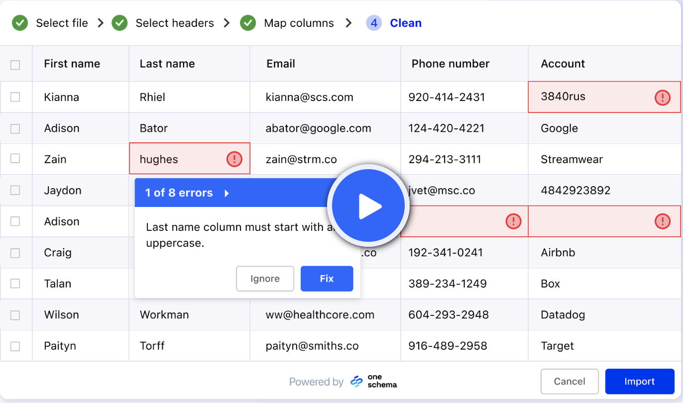 OneSchema Reviews, Cost & Features | GetApp Australia 2025