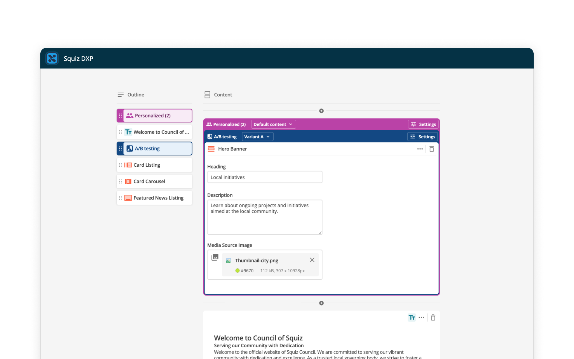 Squiz Digital Experience Platform Software - 2024 Reviews, Pricing & Demo