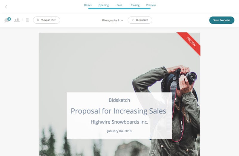 Bidsketch | Reviews, Pricing & Demos - SoftwareAdvice IE