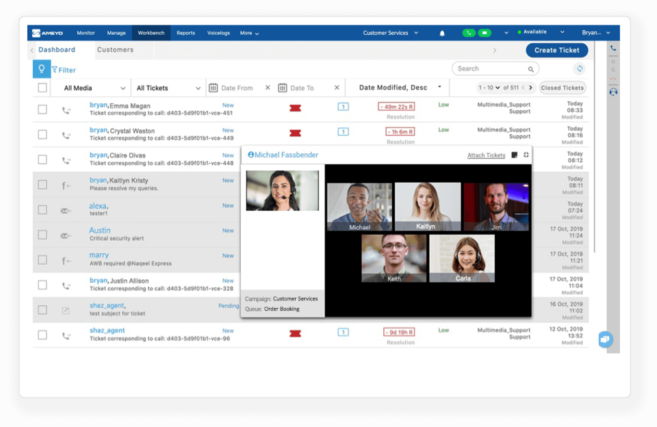 Ameyo Video Contact Center Software Reviews, Demo & Pricing - 2024