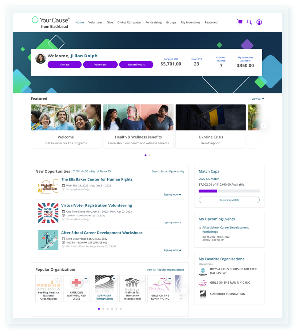 YourCause CSRconnect Software - 2024 Reviews, Pricing & Demo