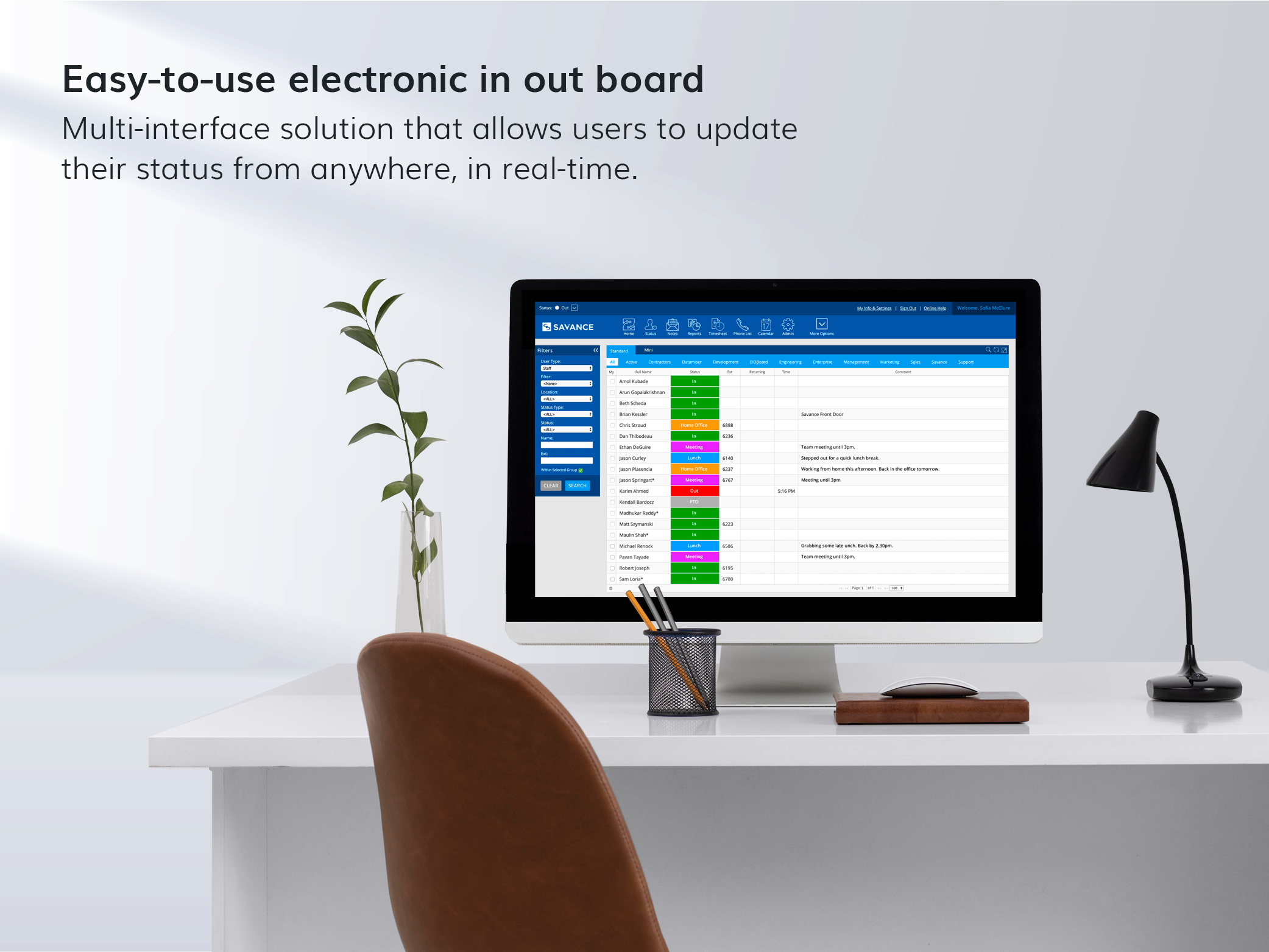 Savance Electronic In Out Board (EIOBoard) Pricing, Alternatives & More ...