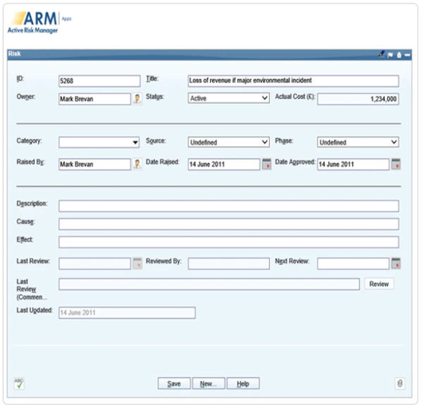 Active Risk Manager Reviews, Demo & Pricing - 2022