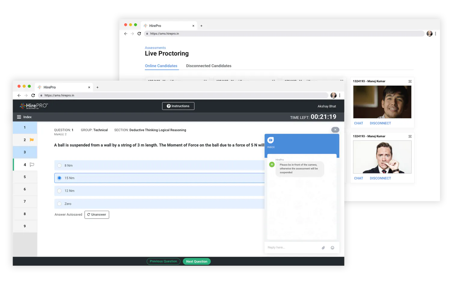 HirePro Proctoring Pricing, Alternatives & More 2022 - Capterra