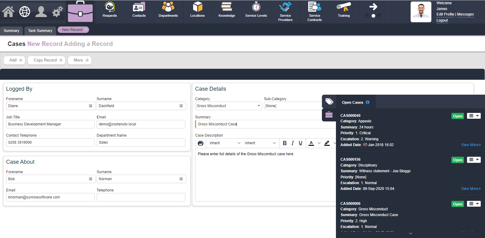 Sunrise HRCM Software - 2025 Reviews, Pricing & Demo