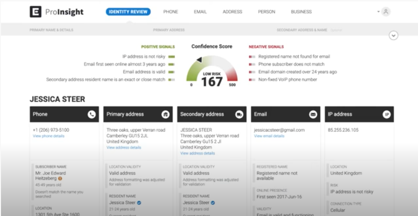 Ekata Pro Insight Software - 2025 Reviews, Pricing & Demo