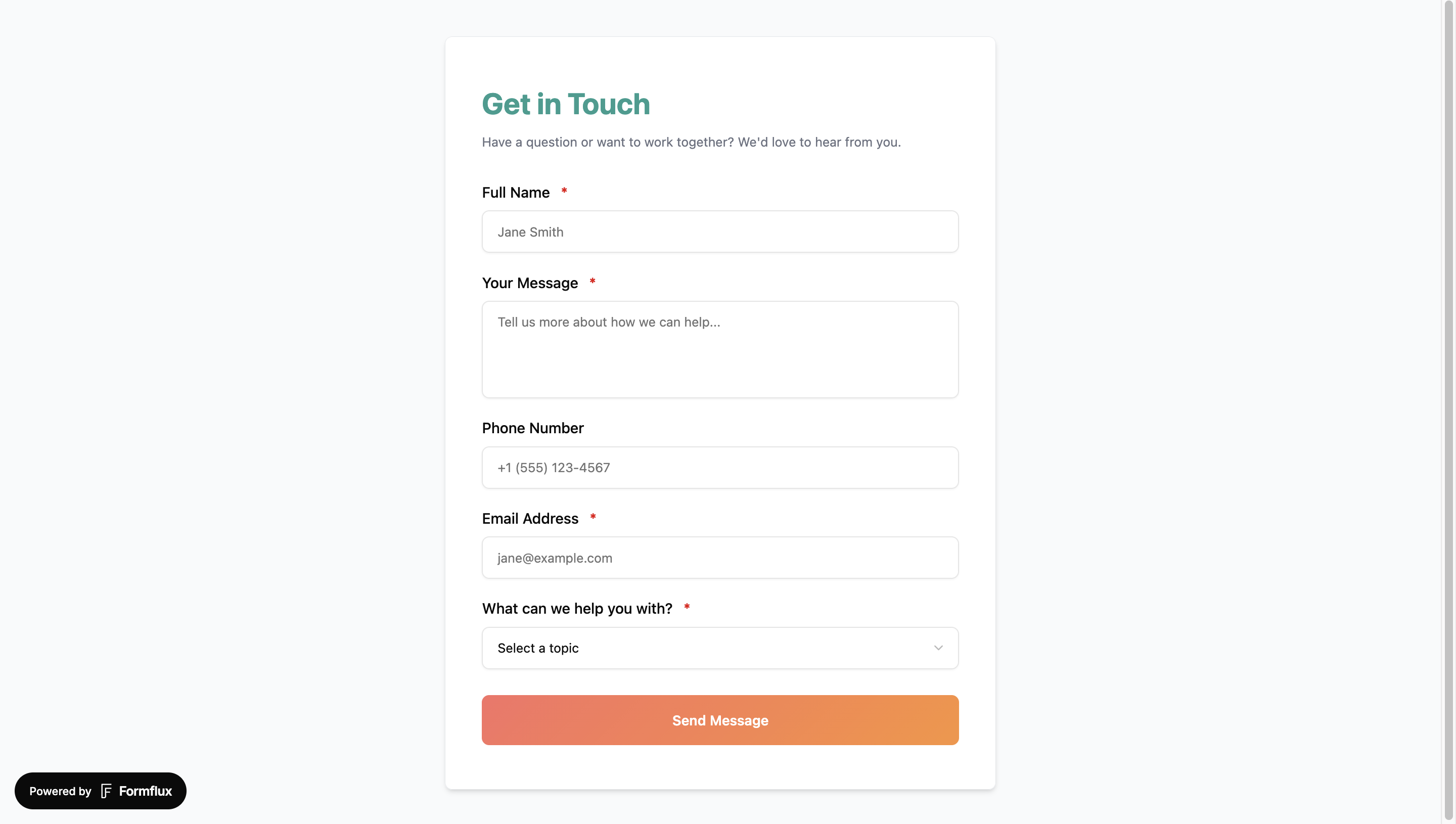 Formflux | Reviews, Pricing & Demos - SoftwareAdvice GB