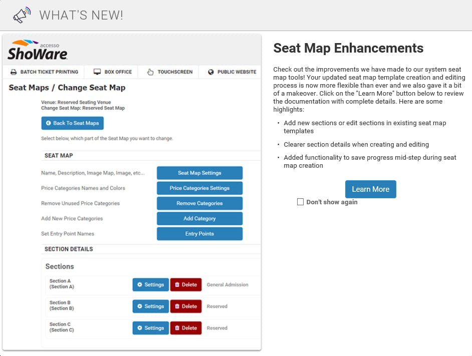 accesso ShoWare: precios, funciones y opiniones | GetApp México 2025