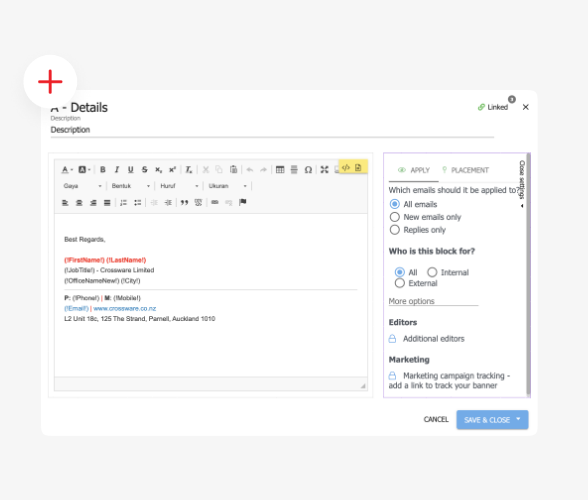 Crossware Email Signature | Reviews, Pricing & Demos - SoftwareAdvice GB
