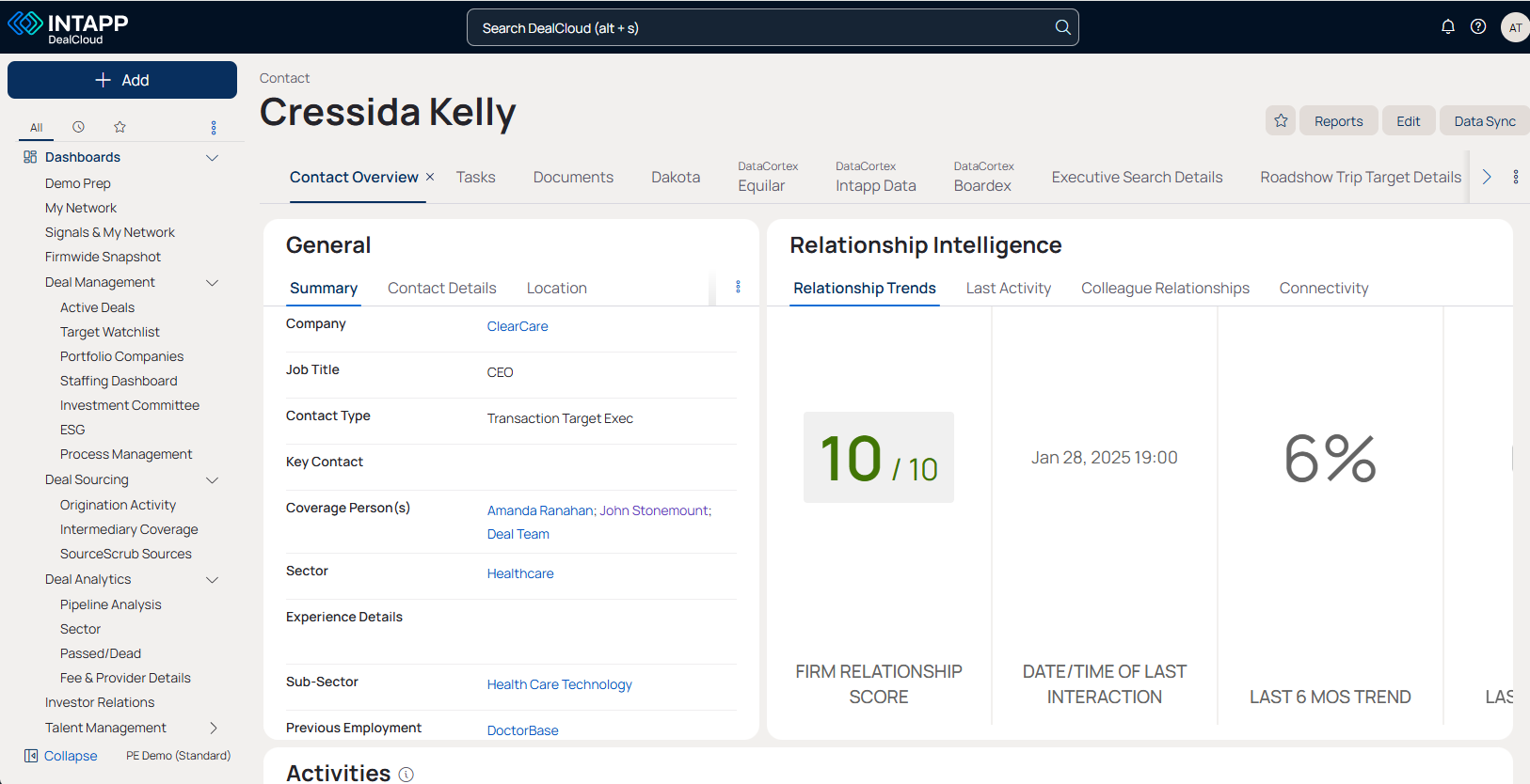 DealCloud Price, Features, Reviews & Ratings - Capterra India